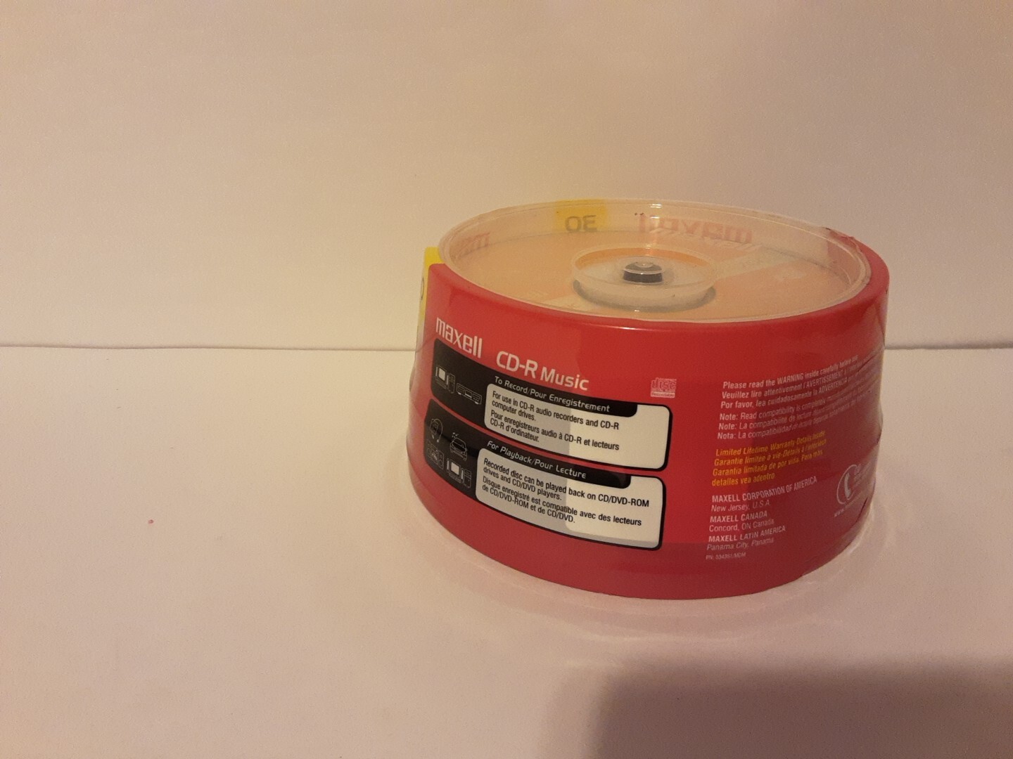 Maxell 625335 Cdr-80 Music Gold Cd Recordable Discs 32X 700 MB 80 Min ...