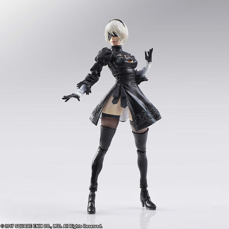 NieR:Automata Action figure Yorha B2 & Machine Bling Arts SQUARE ENIX ...