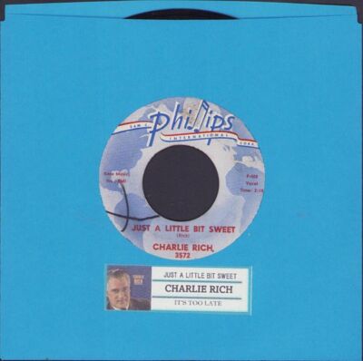 Rich, Charlie - Just A Little Bit Sweet Philips 3572 Vinyl 45 rpm ...