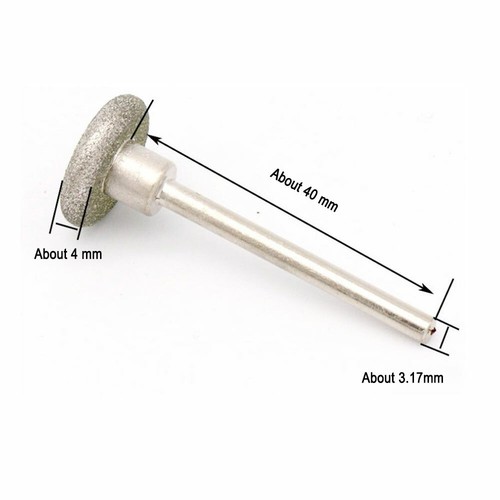 50PCS MINI ROTARY DRILL DIAMOND BURR ACCESSORY KIT FIT DREMEL AND HOBBY ...