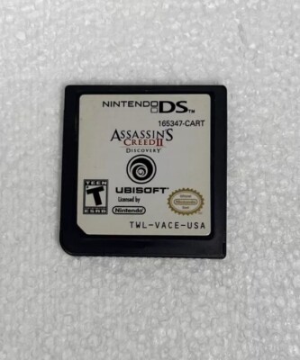 Assassin's Creed 2 Discovery - Nintendo DS 2009 Cartridge Only - Tested ...