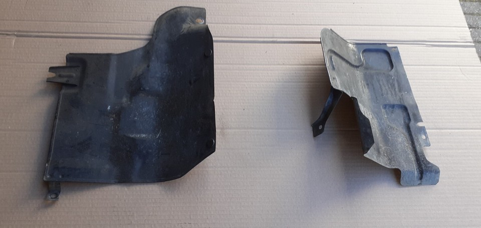 Heat shields protection plates in the engine compartment for Hyundai ...