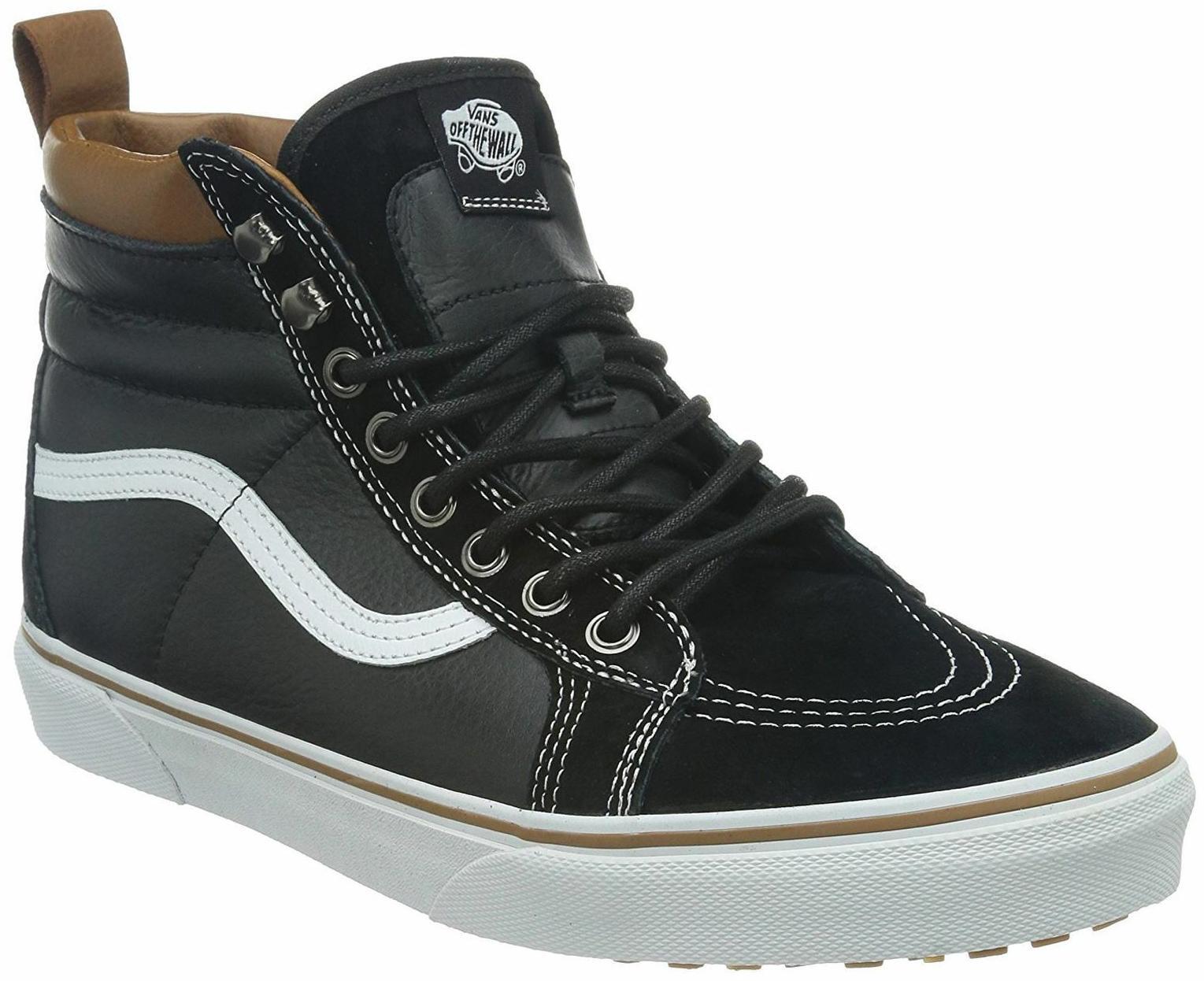 Size 13 - Vans SK8- MTE Premium High Black for sale online | eBay