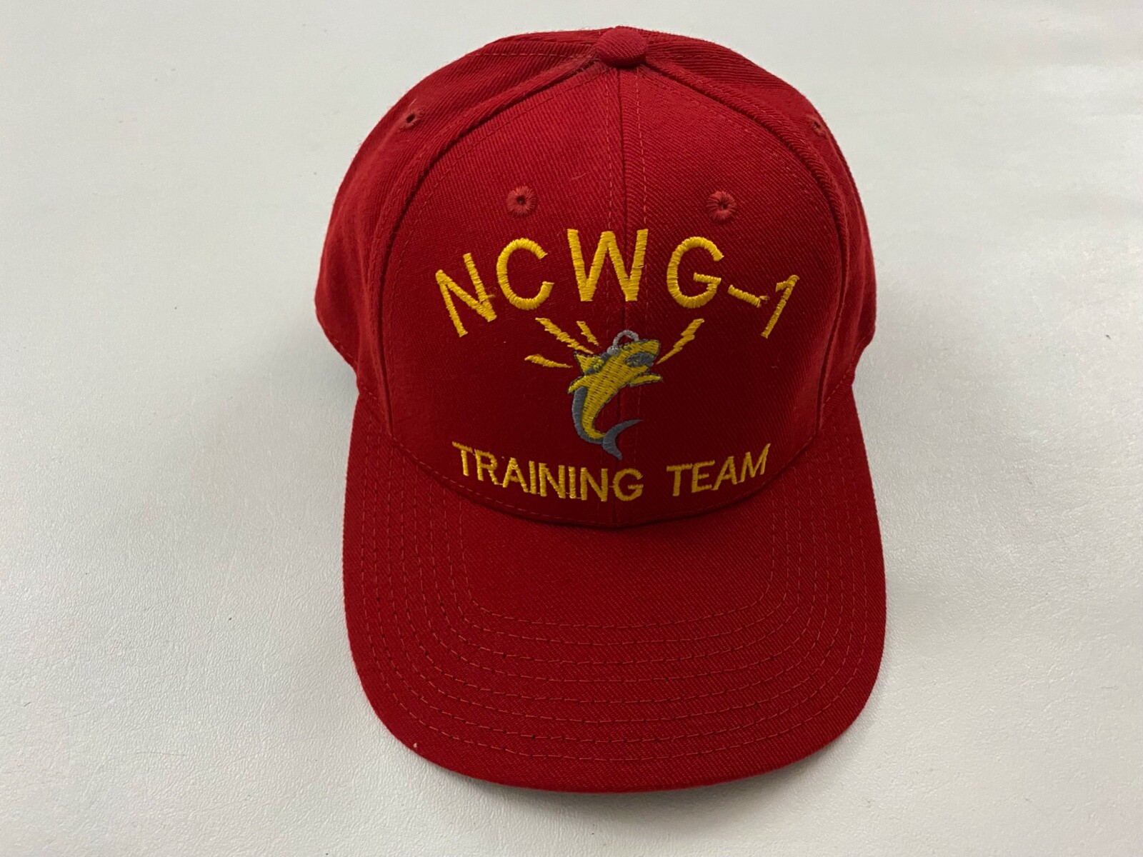 NCWG-1 TRAINING TEAM Corps United States Navy Red Baseball Cap One Size ...