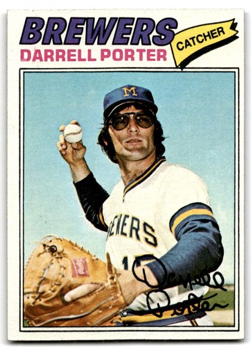 1977 Topps Darrell Porter . Milwaukee Brewers #214 | eBay