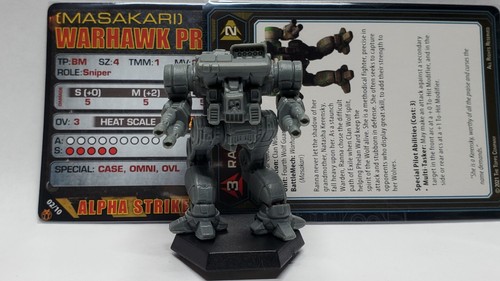 Battletech x1 Warhawk Masakari Clan Force Pack Fire Star Catalyst Game ...