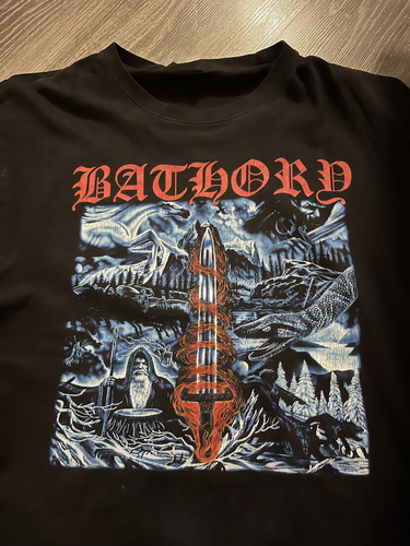 Bathory Band Rock Album Concert Unisex Short Tee Adult Shirt Black | eBay