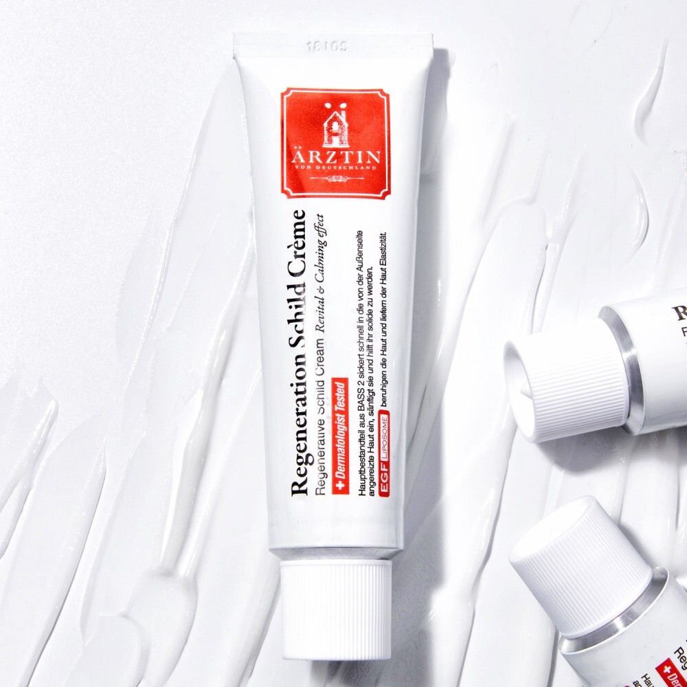 Arztin Regeneration Schild Cream 50ml/1.69 fl oz. Revital Calming Vegan ...