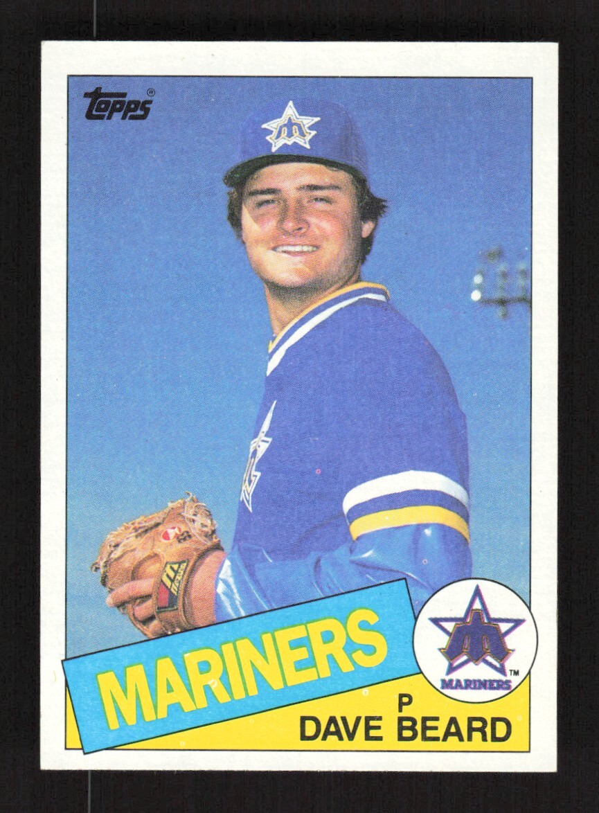 1985 Topps Baseball Dave Beard #232 Seattle Mariners | eBay