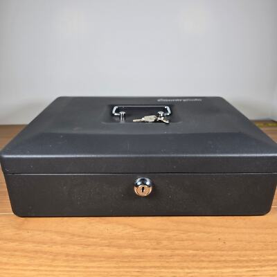 Sentry Cash Box Safe With Keys Cashier Concessions Box Cash Drawer ...
