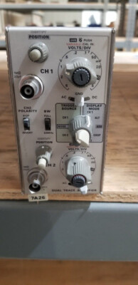 Plug-Ins - Tektronix 7A26 Dual Trace Amplifier