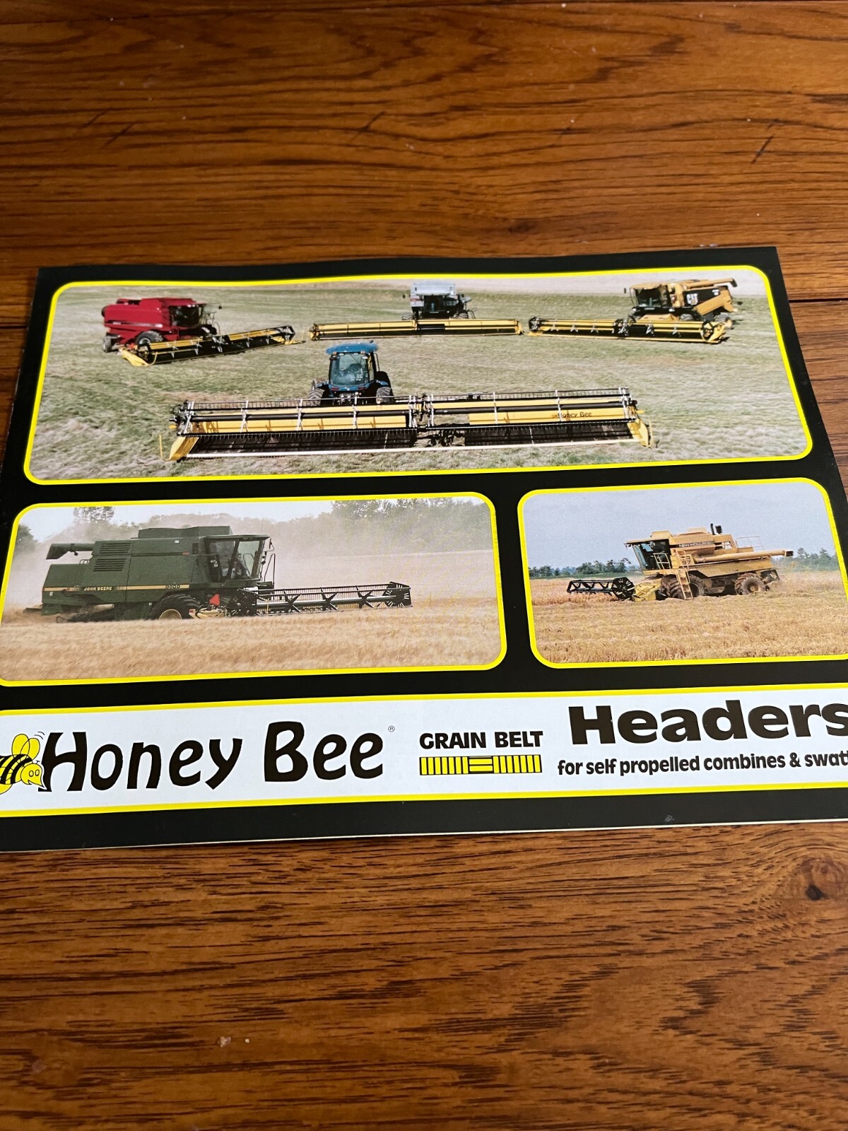 Honey Bee Grain Headers Brochure FCCA | eBay