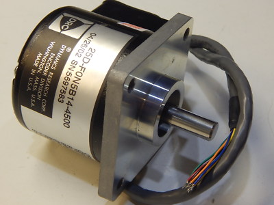 DRC DYNAMICS RESEARCH CORP ENCODER DIVISION 25D-F0N5B14-4500 MOTOR | eBay