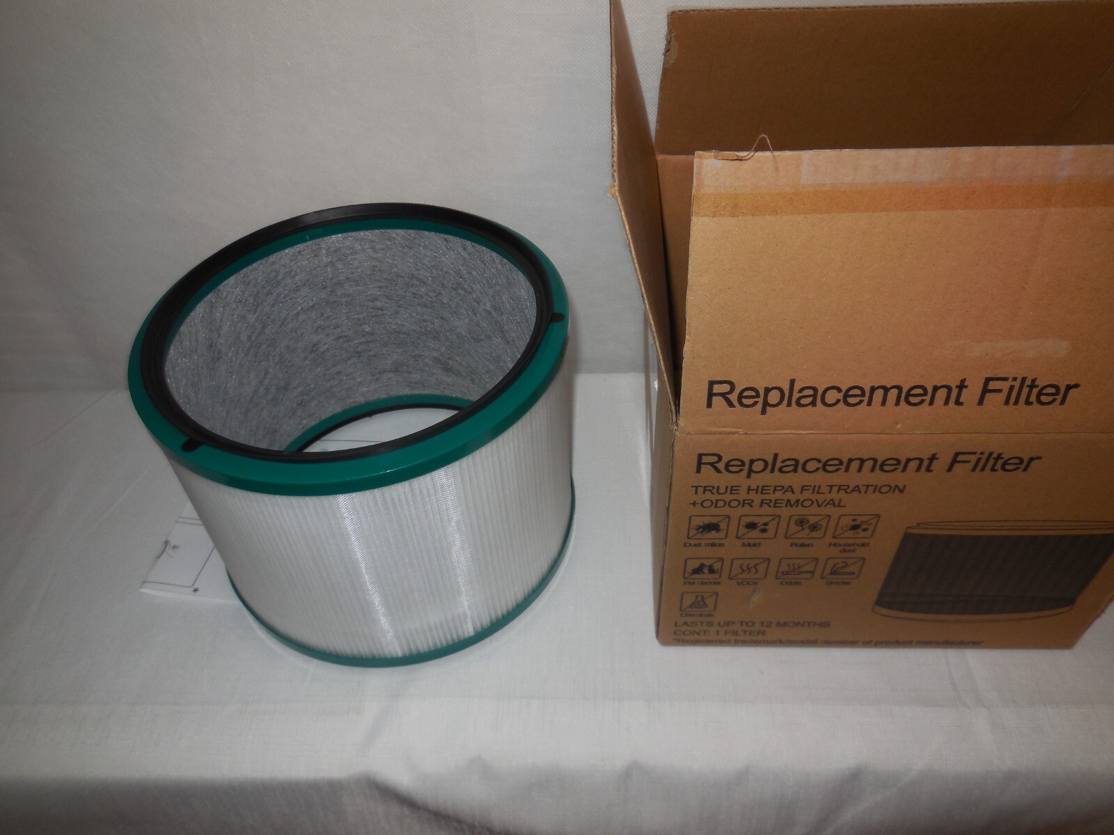 True HEPA Replacement Filter DS001 for DP01 DP03, HPOO HP01 HP02 HP03 ...