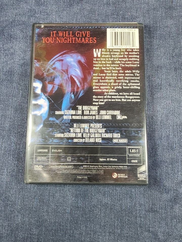 The Boogeyman/The Return of the Boogeyman (DVD, 2005) 1ndvdAAR ...