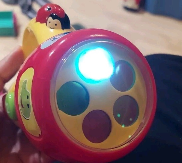 VTech Spin and Learn Flashlight Toy Animals Sounds Colors Ladybug ...