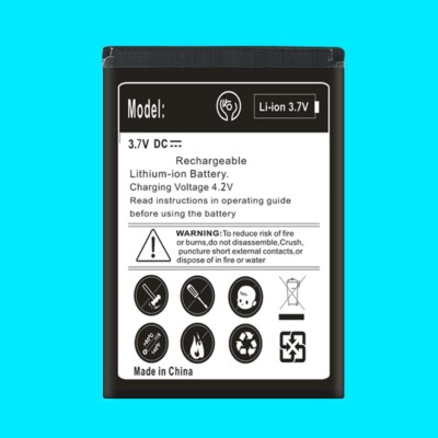 For Alcatel TCL Flip 2 T408DL Rechargeable 1950mAh Excellent Li-ion ...