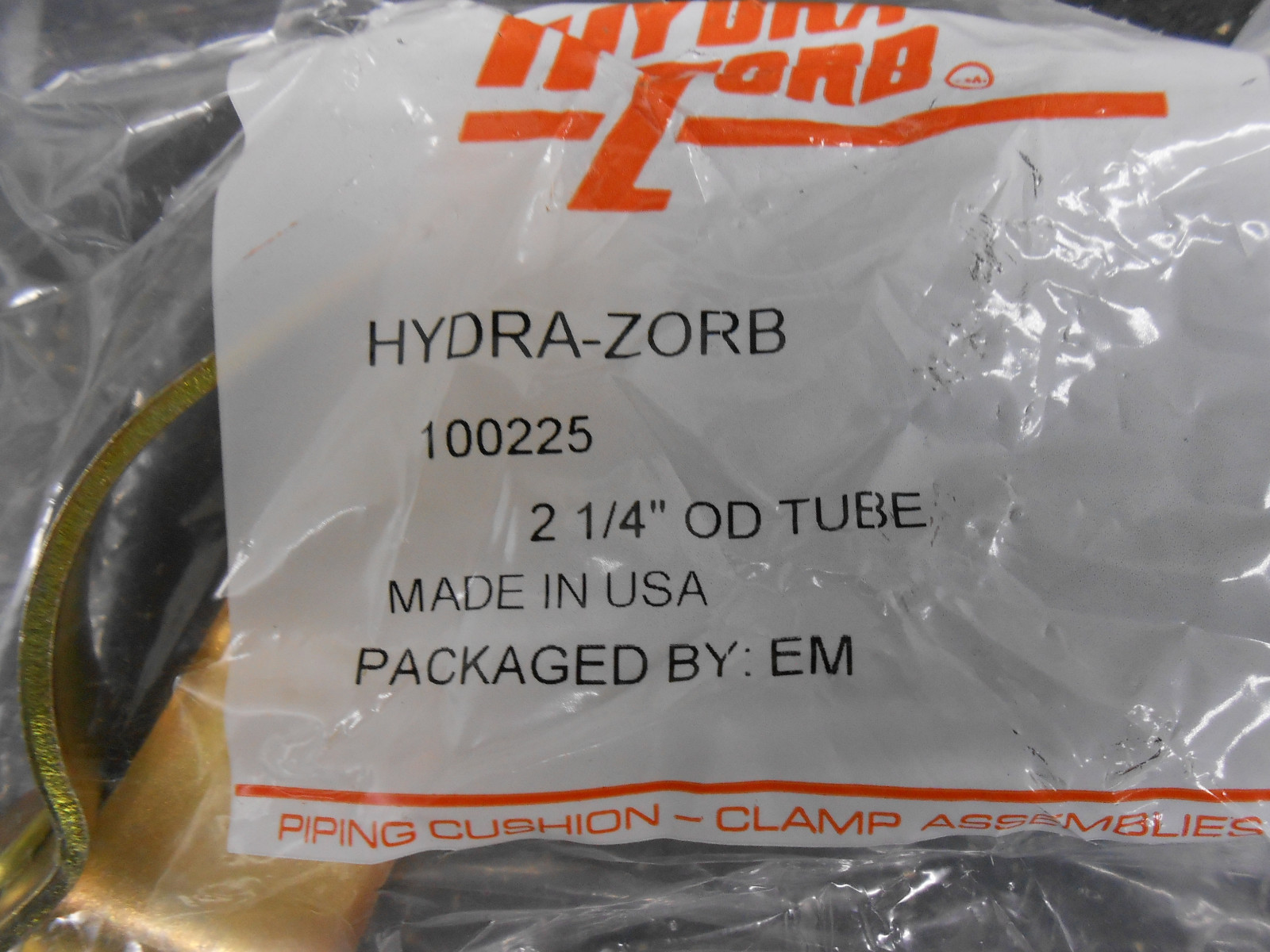 LOT OF 2 HYDRA-ZORB 100225 2 1/4" OD TUBE | eBay