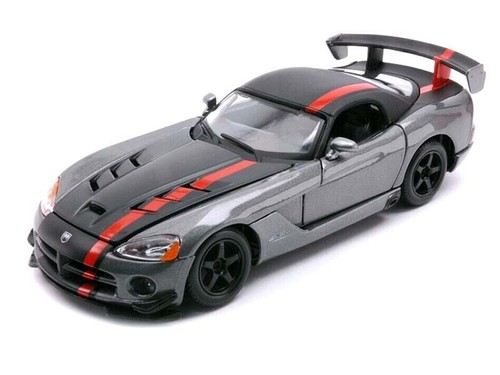 Dodge Viper SRT 10 ACR - Grey Diecast 1:24 Scale Model - Bburago ...