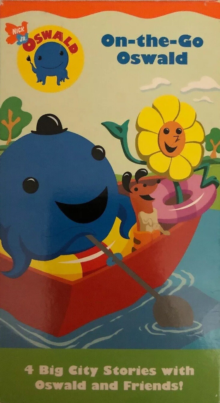 Oswald-On-the-Go Oswald(VHS,2004)Nick Jr. Video-TESTED-RARE VINTAGE ...