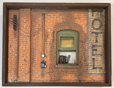 1976 Michael Garman "Day's End" Cityscape Street Scene Retired Framed ...