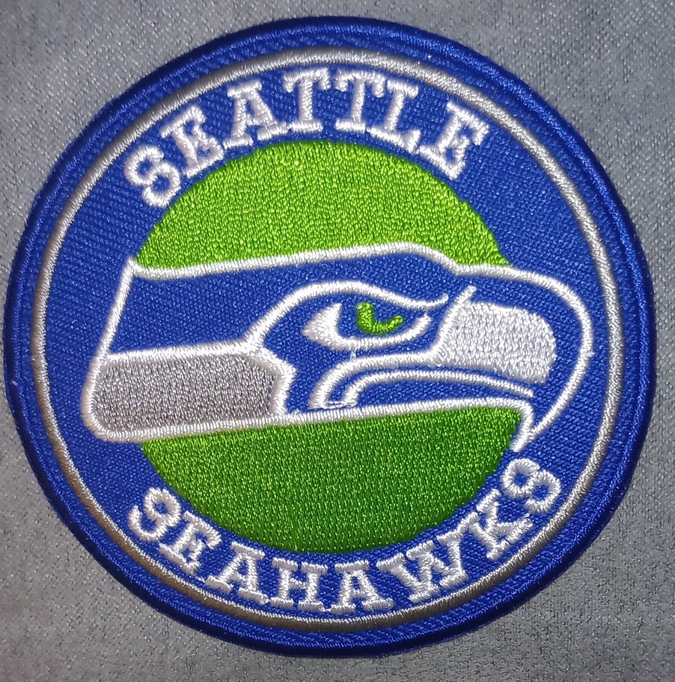 SEATTLE SEAHAWKS EMBROIDERED IRON ON PATCH | eBay