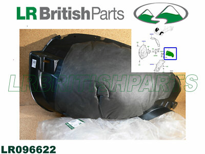 LAND ROVER FRONT REAR WHEELARCH SHIELD LINER RANGE ROVER EVOQUE LH NEW ...