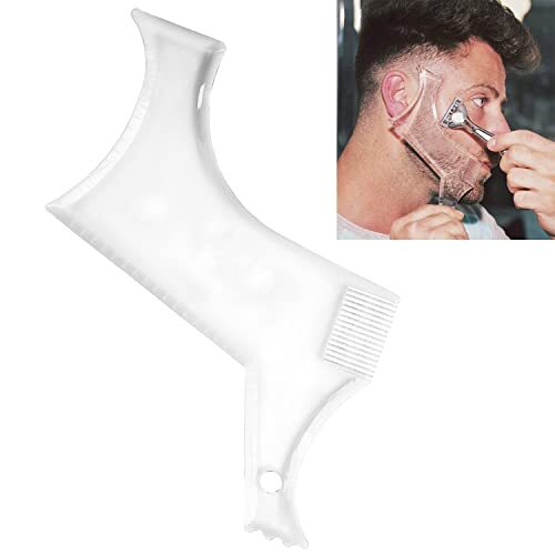 Beard Shape up Tool,for Use with Beard Trimmer or Razor,Beard Shaper ...