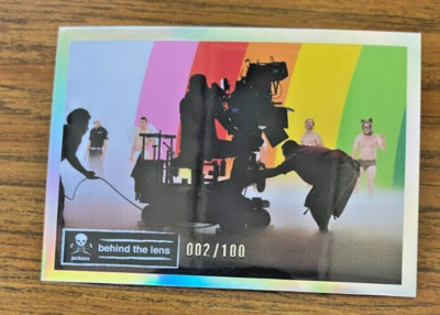 2022 Zerocool Jackass Open Rainbow Holo #'d 02/100 Behind The Lens BTL ...