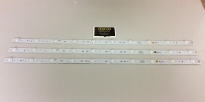 SET OF 3 LED STRIPS LED315D10-07(B) V320BJ7-PE1 FROM LT-32C461 | eBay UK