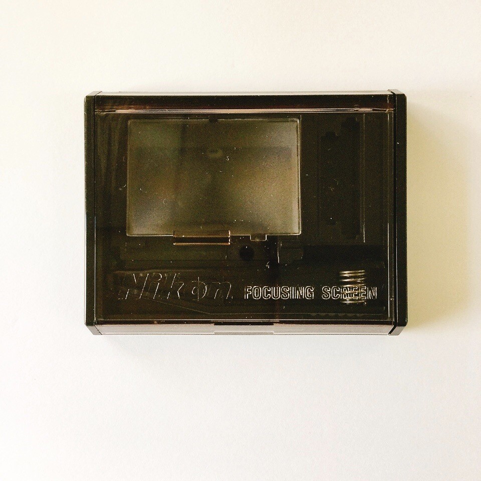 【MINT】NIKON Focusing Screen Grid Mat TYPE E for F6 Camera English ...