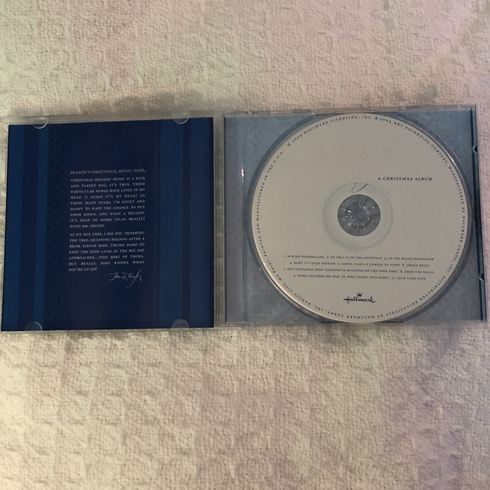 James Taylor: A Christmas Album (CD 2004 Hallmark) 15012830712| eBay