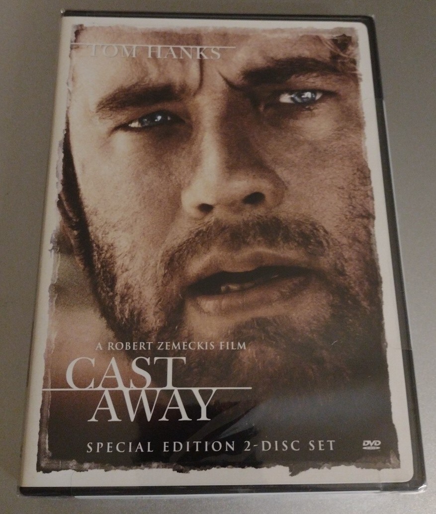 Cast Away (DVD, 2001, 2-Disc Set, Special Edition) New Sealed ...
