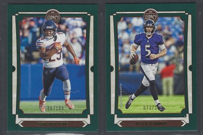 2019 Panini Legacy GREEN Base Parallel /100 Complete Your Set You Pick ...