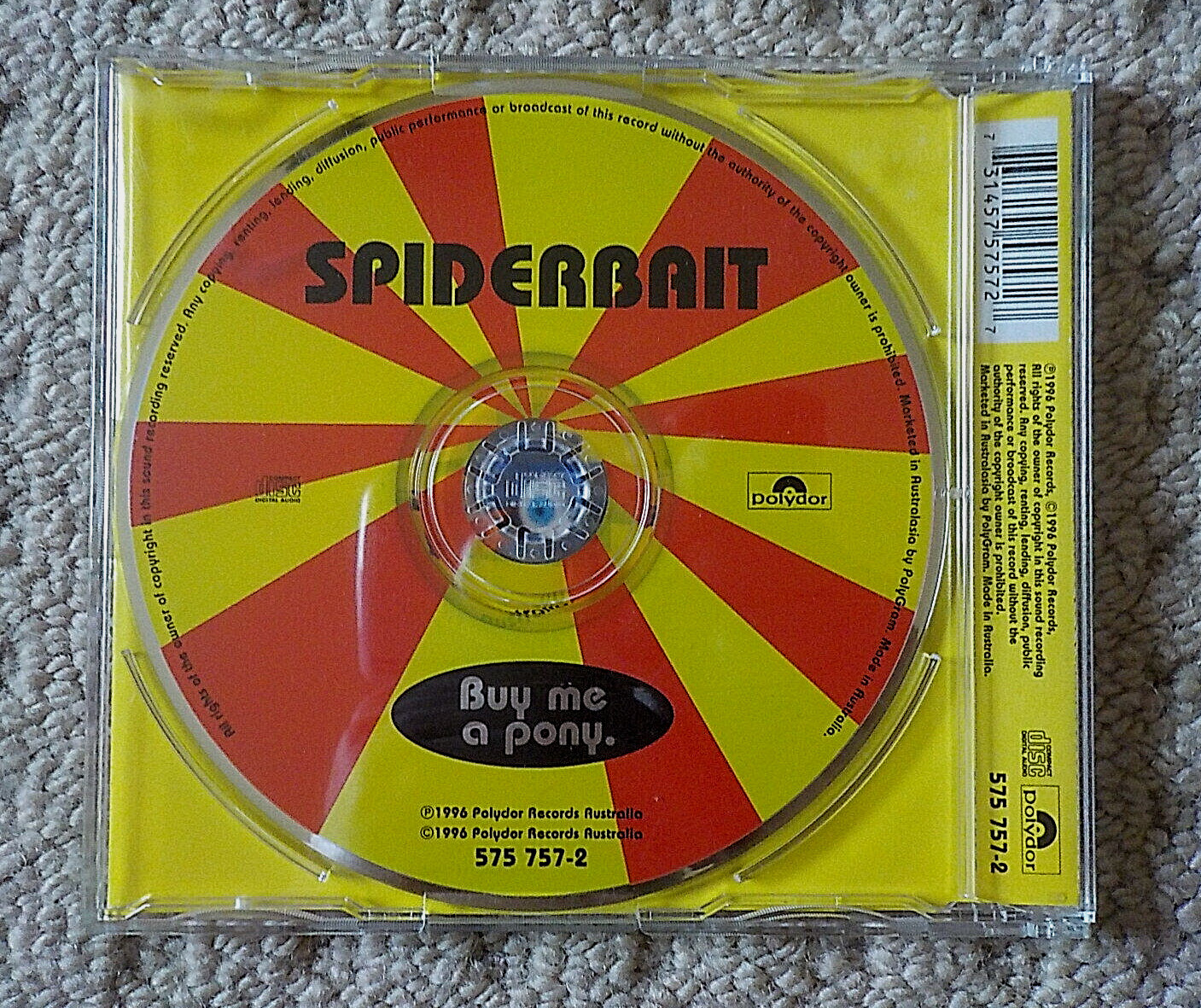Spiderbait - Buy Me A Pony - CD SINGLE [USED] 731457575727 | eBay