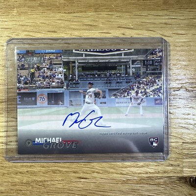2023 Topps Stadium Club Autograph Michael Grove RC #SCBA-MGE Los ...