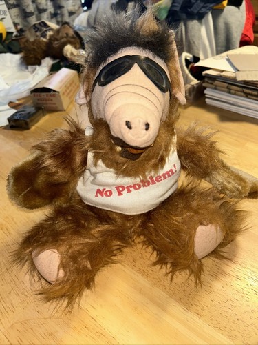 Vintage Alf Plush No Problem! Shirt-12” Stuffed Animal Coleco ...