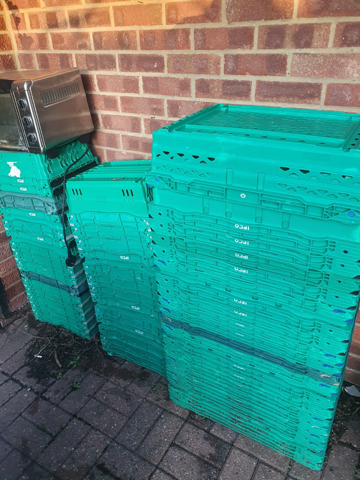 1 X IFCO plastic bale arm trays Stack/ Vegetables / Removals / Storage ...