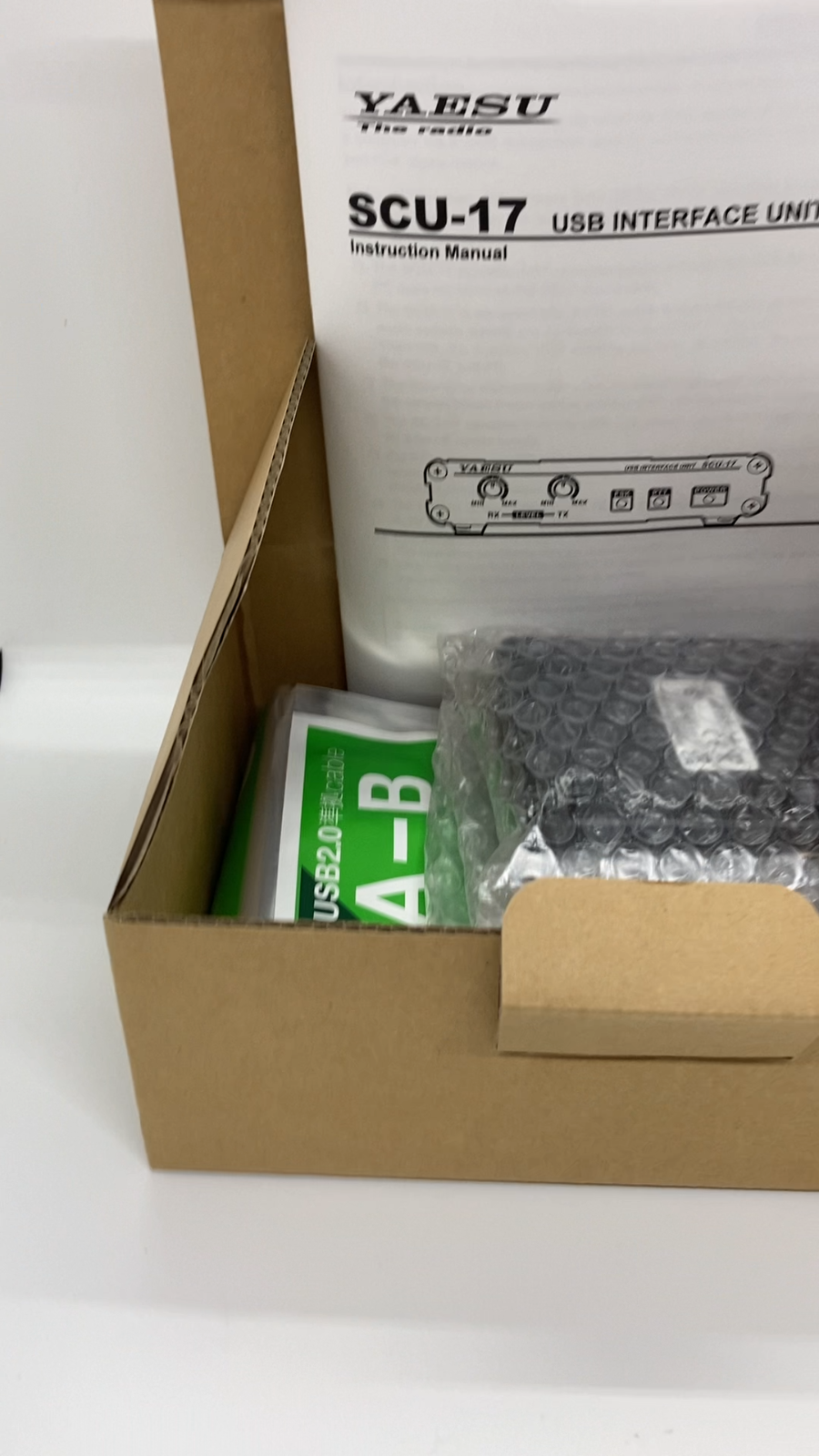 Yaesu SCU-17 Communication USB Interface Unit Cat SSTV RTTY PSK New ...
