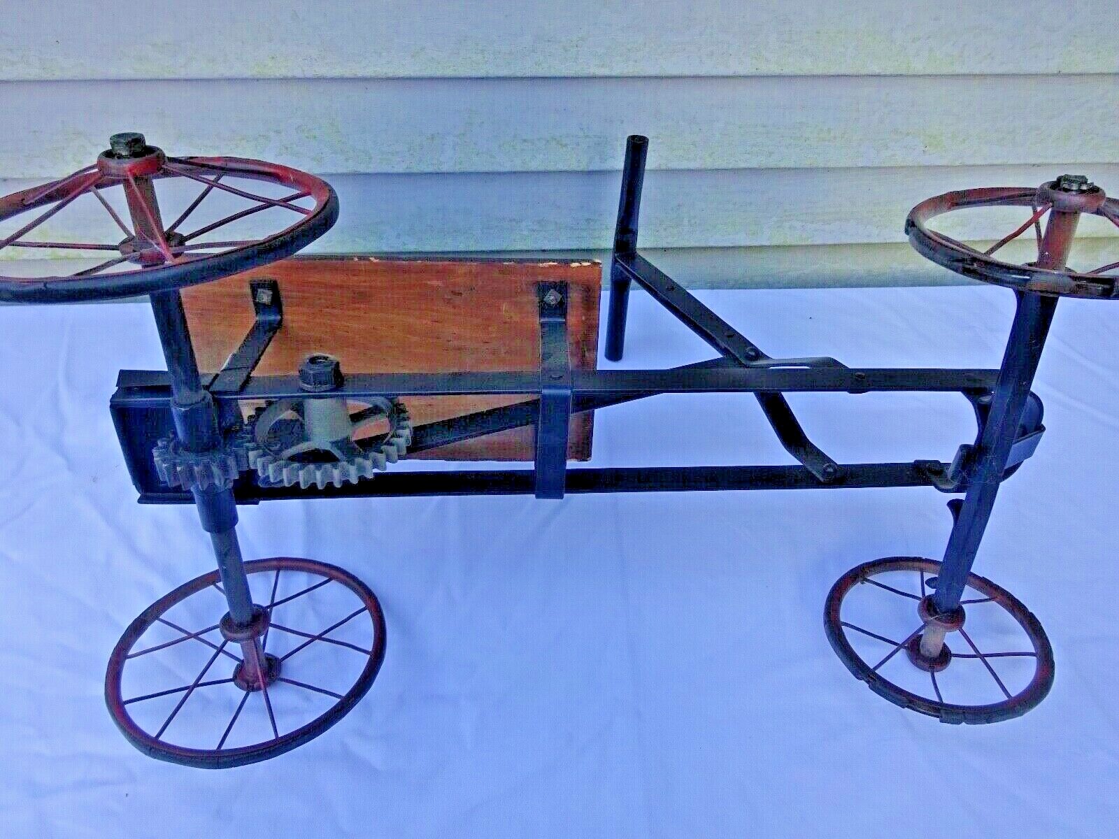 Fantastic Restored Early Vintage Irish Mail Cart Pedal Car w/cast metal ...