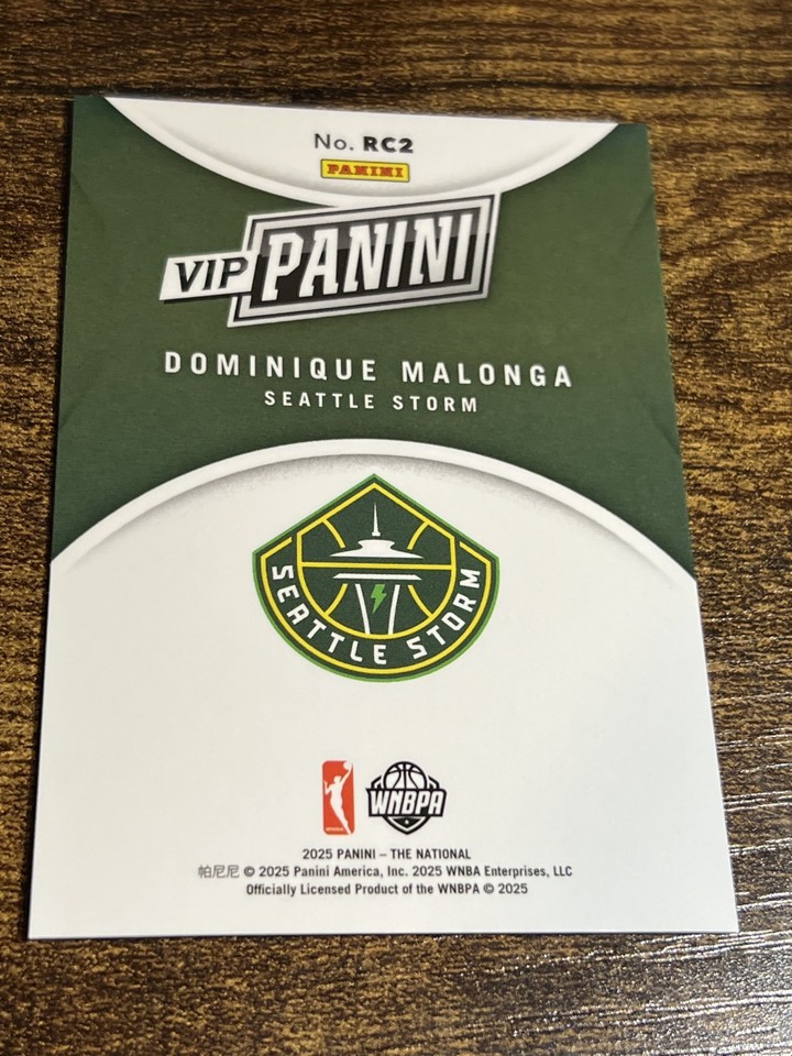 DOMINIQUE MALONGA 2025 Panini National VIP Gold Pack Rookie #RC2 | eBay