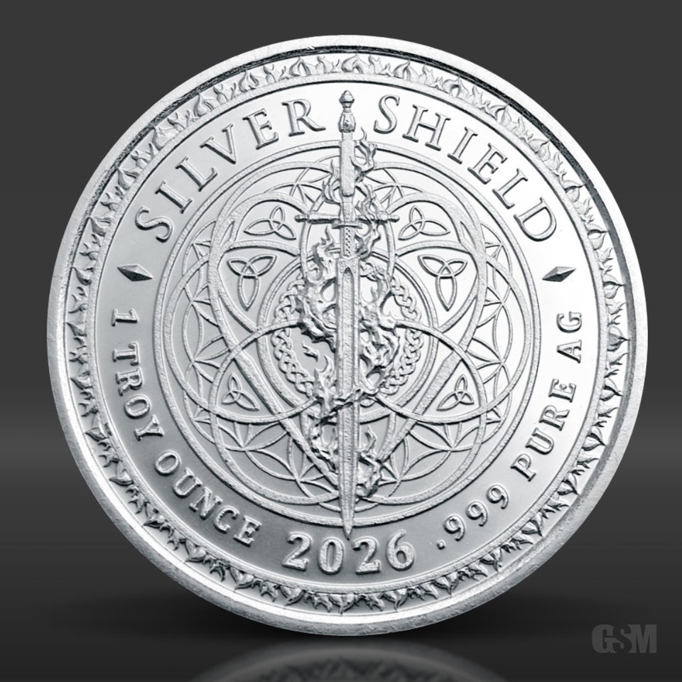 1 oz Against All Enemies BU Silver Round 2026 .999 fine Silver Bullion ...