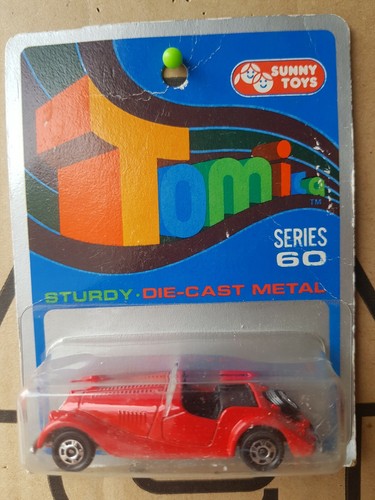 Tomica - MORGAN PLUS 8 [RED] CAR MINT VHTF AUSTRALIA BLISTER CARD GOOD ...