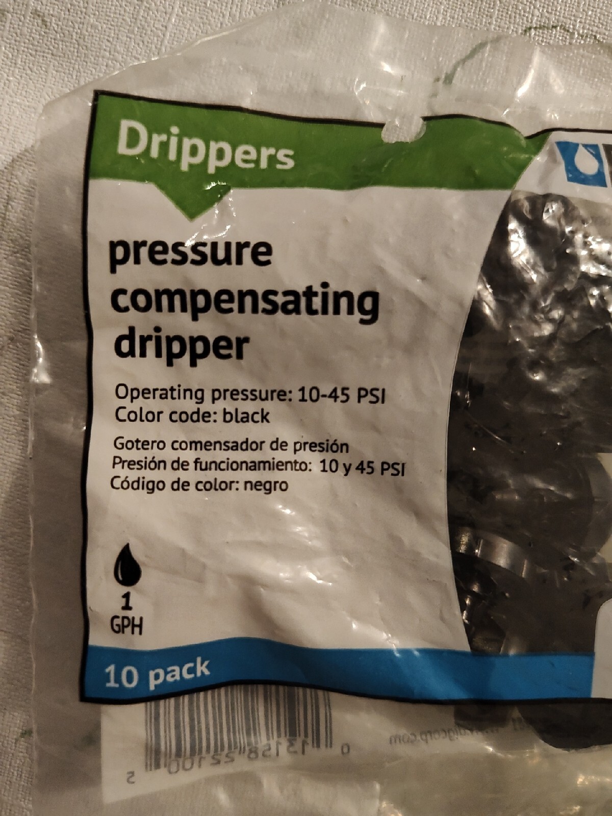 DIG Pressure Compensating Dripper Green B221B 9pk 1 GPH for sale online ...
