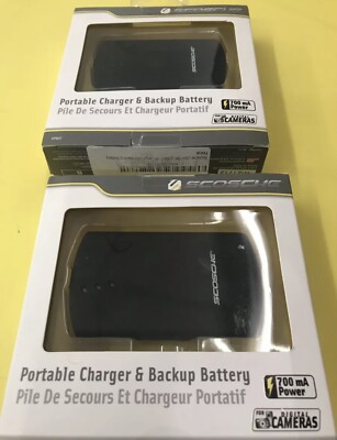 2 SCOSCHE 700mA Power MINI Portable Charger & BackUp Battery W 121712 ...