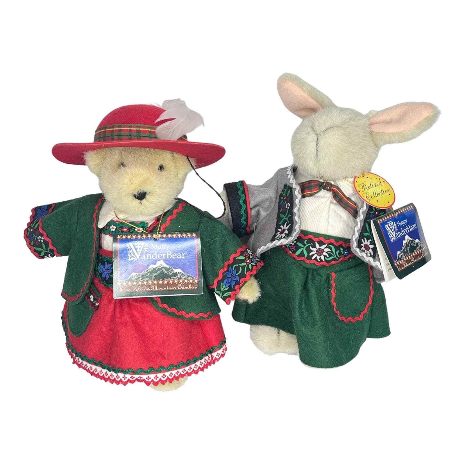 Muffy VanderBear + Hoppy VanderHare Alpine Mountain Climbin' Plush Bear ...