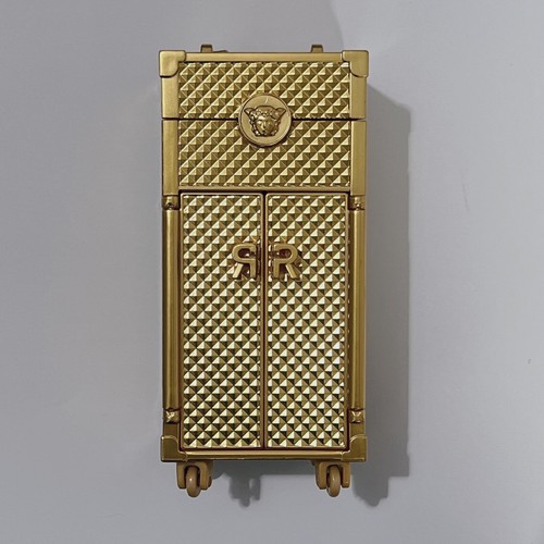 Rainbow High Vision Doll Meline Luxe Diva outfit gold suitcase trolley ...