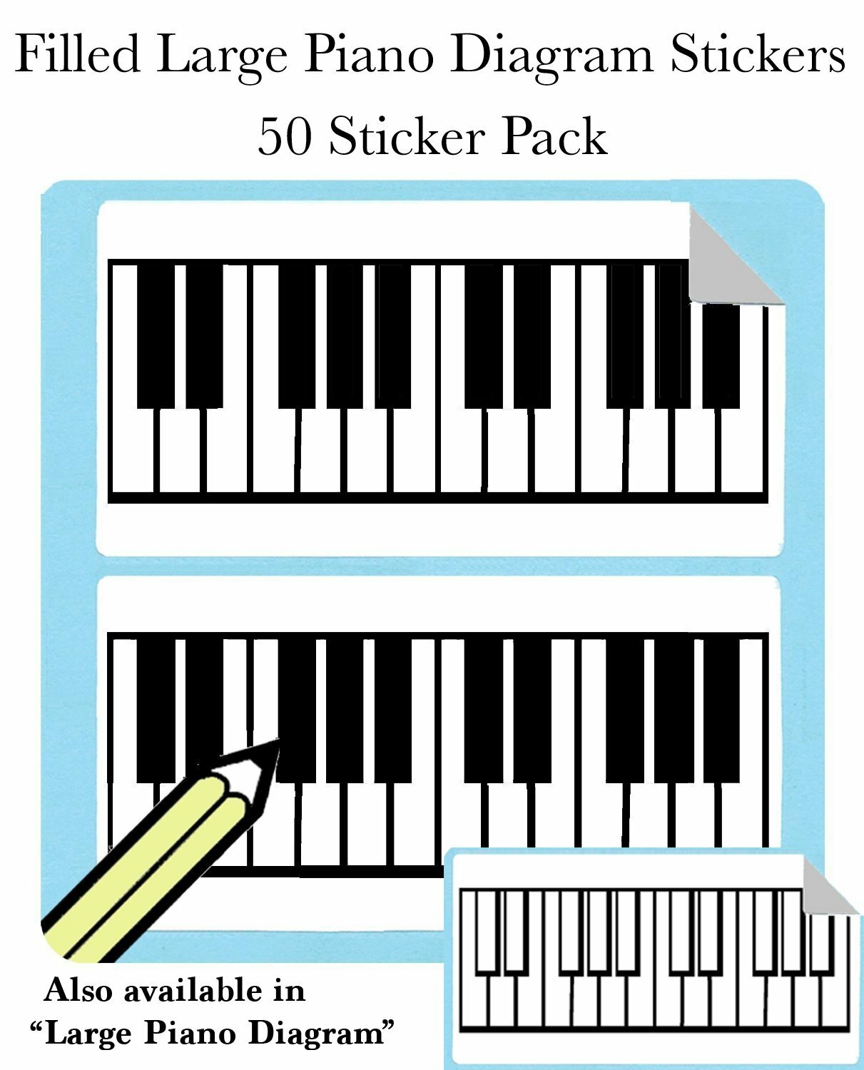 Grand Piano Keys Diagram