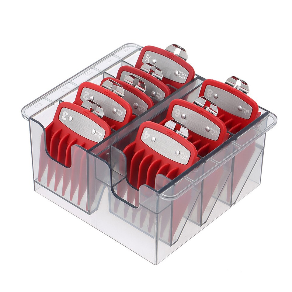 Plastic Blade Organizer 8 B lade Storage Case Rack Clipper Comb Holder ...