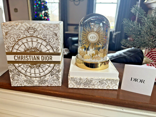 DIOR VIP holiday Snow Globe party gift +Perfume girl Birthday wedding 🌈 ...